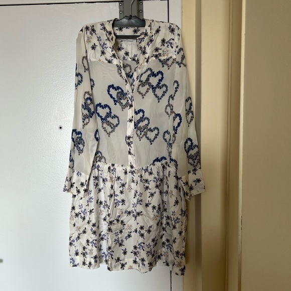 Sandro | Dresses | Authentic Sandro Silk Dress In Size Small | Poshmark